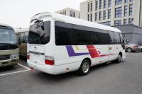 China Toyota Coaster 11-Seater Business Bus with 3956ml V6 Engine and 5-Speed Manual Transmission for sale