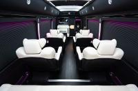 China Toyota Coaster 12 Seater Tourist Bus with 3956ml V6 Gasoline Engine and 5-Speed Manual Transmission for sale