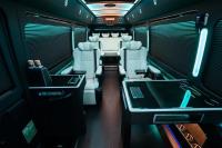 China Toyota Coaster 12 Seater Tourist Bus with 3956ml V6 Gasoline Engine and 5-Speed Manual Transmission for sale