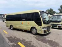 China Toyota Coaster 16-Seater Business Bus with 3956ml V6 Engine and 5-Speed Manual Transmission for sale