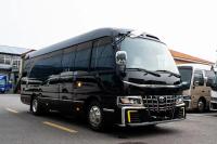 China Toyota Coaster 7-Seater Business Coach - 7005mm Length, 151kW V6 Engine, 5-Speed Manual Transmission for sale