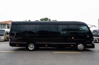 China Toyota Coaster 7-Seater Business Coach - 7005mm Length, 151kW V6 Engine, 5-Speed Manual Transmission for sale