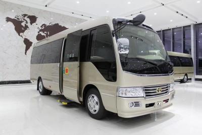 China Toyota Coaster 8-Seater Business Bus with 3956ml V6 Engine and 5-Speed Manual Transmission for sale