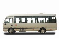China Jiangling 23-Seater Diesel Tourist Bus Business Reception Bus 4×2 Manual Transmission for sale