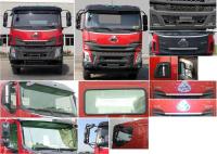 China Dongfeng Liuqi 8.5M Three Axle 3 Seater Rear Wheel Drive Dump Truck Manual Transmission for sale