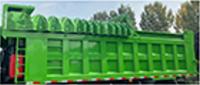 China Dongfeng Liuqi 8.5M Three Axle 3 Seater Rear Wheel Drive Dump Truck Manual Transmission for sale