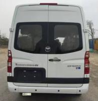 China Foton 10-17 Seat Pure Electric Tourist Bus With 350 Kilometers Range Rear Wheel Drive for sale