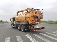 China Heavy Duty Cleaning & Sewage Suction Truck - 18m³ Tank Capacity, 18m Vertical Suction Range for Industrial Waste Management for sale