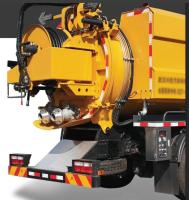 China C11000 Sewage Vacuum Pump Truck - 11m³ Tank Capacity, 12m Vertical Suction, 143kW Engine for Commercial Cleaning for sale