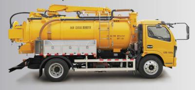 China C8500 Sewage Suction Truck with 8.5m³ Tank Capacity and 143kW Engine for Industrial Wastewater Cleaning for sale