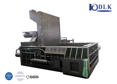 China Y81-250 Side Push Out Scrap Baler Machine 320*320 Mm Hydraulic Metal Baling Steel for sale
