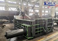 China Metal Briquetting Baler Machine Hydraulic Horizontal Scrap Iron Compactor for sale
