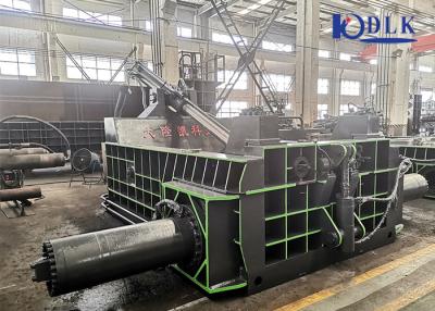 China Metal Briquetting Baler Machine Hydraulic Horizontal Scrap Iron Compactor for sale