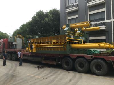 China 7.5 Kw Scrap Baler Machine Powerful Efficient for sale