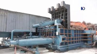 China 200 Ton Hydraulic Baler with 1600*1200*800mm Press Box and 400*400mm Bale Size for Scrap Metal Recycling for sale