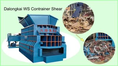 China WS-630 Customizable Gantry Shear with 6300kn Max Cutting Force and 1400mm Blade Length for Scrap Metal Processing for sale