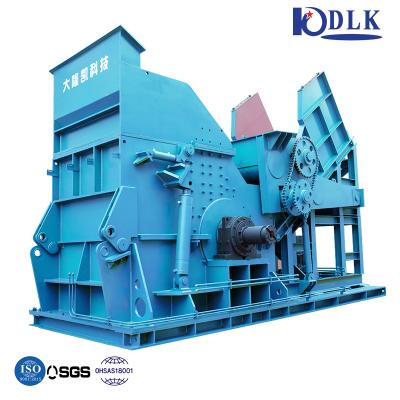 China Hydraulic Drive Scrap Metal Shredder with Hard Alloy Cutter for Fine Grinding Hammer Crusher for sale