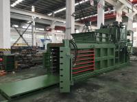 China Electric Motor Semi-automatic Paper Baler Machine with 160YCY2 Pump for Industrial Cardboard Baling for sale