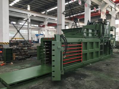 China Electric Motor Semi-automatic Paper Baler Machine with 160YCY2 Pump for Industrial Cardboard Baling for sale