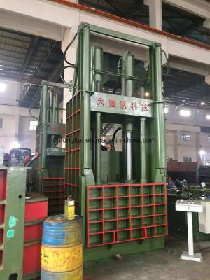 China Y82-400 400 Ton Hydraulic Vertical Baler Machine with 1500*1000*3000mm Press Box Size and Four-Column Hydraulic Press for sale