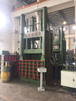 China 200 Ton Vertical Baler Machine with 1500*1000*1600mm Press Box and Hydraulic Pressure Drive for Paper and Plastic for sale