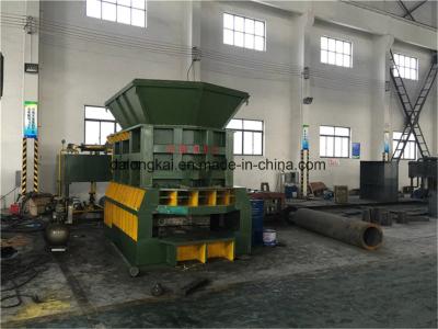 China WS-315 Horizontal Scrap Metal Shear Machine with 3150kn Max Cutting Force, 800mm Blade Length, and 3-5t/H Production Rate for sale