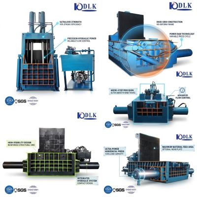 China PLC Automatic High Density Hydraulic Scrap Metal Baler Machine 250Ton with CE Certification for sale