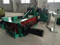 China Pushing Out Discharging Scrap Baling Machine for sale