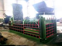 China Mobile Scrap Baler Machine For Leftover Metals Copper Aluminum 5100*1800*2500mm for sale
