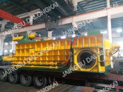 China Double Main Cylinder Scrap Baler Machine / Scrap Baling Machine High Speed for sale