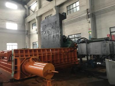China Cuboid Block Scrap Baler Machine Cylinder 315 Tons Baling Force Customized for sale