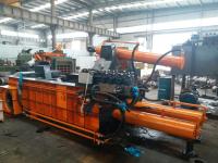 China Hydraulic Scrap Baler Machine Turn Out Type Color And Size Customized for sale