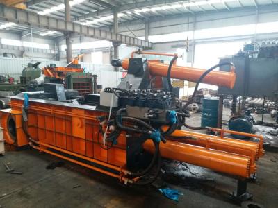 China Hydraulic Scrap Baler Machine Turn Out Type Color And Size Customized for sale