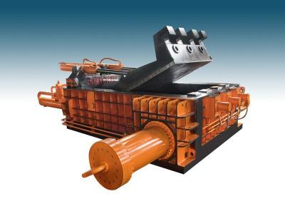 China 1000 Tons Hydraulic Scrap Baling Press Machine Double Main Cylinder for sale