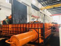 China Large Press Box Size Metal Baler Machine PLC Control Easy Stable Operation for sale