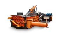 China Horizontal Portable Scrap Metal Balers 125T Main Cylinder Force Support for sale