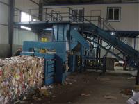 China High Efficiency Horizontal Baling Machine Full Automatic Strapping Custom for sale