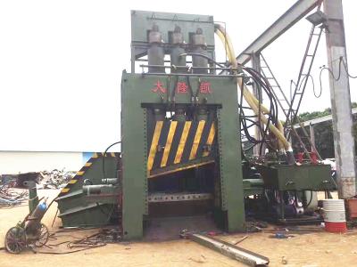 China 400 Tons Force Scrap Metal Shear Hydraulic Driven Cutting Iso Cerficate for sale