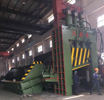 China 380V 3PH 50Hz Scrap Baler Machine 400 - 1250 Ton Max Cutting Force Available for sale