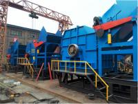 China Single Shaft Steel Shredder Machine / Waste Plastic Crusher Machine Low Power Consumption for sale