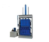 China Cloth Packaging Vertical Baler Machine for Cotton Wool Yarns High Efficiency for sale