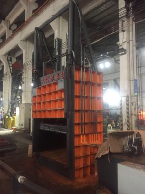 China Vertical Loose Hydraulic Baling Press Machine For Waste Paper Larger Density for sale