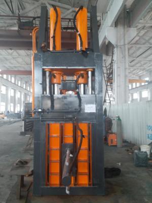 China Type Oil Cylinder Paper Baling Press Machine Without Foundation Plastic Support for sale