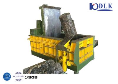 China Auto Scrap Aluminum Cans 15kw Hydraulic Baler Machine for sale