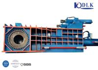 China Blue Color Heavy Hydraulic Metal Scrap Baler Machine for sale
