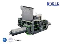 China Hydraulic Steel Scrap Baler Machine 60 kw Double Main Cylinder for sale