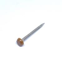 China Annular Ring Shank Polytop Nails / Pins Stainless Steel Cladding 40mm for sale