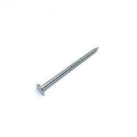 China 4.0 X 90MM SUS304 Flat Head Ring Shank Nails For Wood With CE Approved for sale