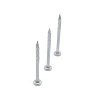 China 11# X 65MM Flat Head Screw Shank Nails SUS304 JIS Standard Stainless Decking Nails for sale