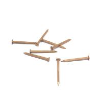 China Rose Head Copper Square Boat Nails 19MM X 1.6 For Face Nailing for sale